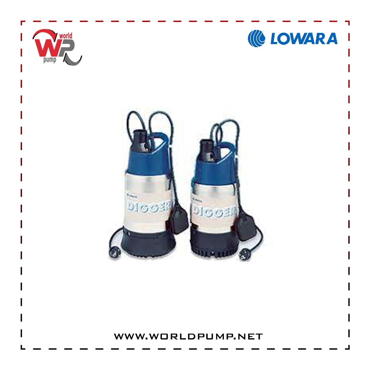 DIGGER Lowara drainage pump - world pump store