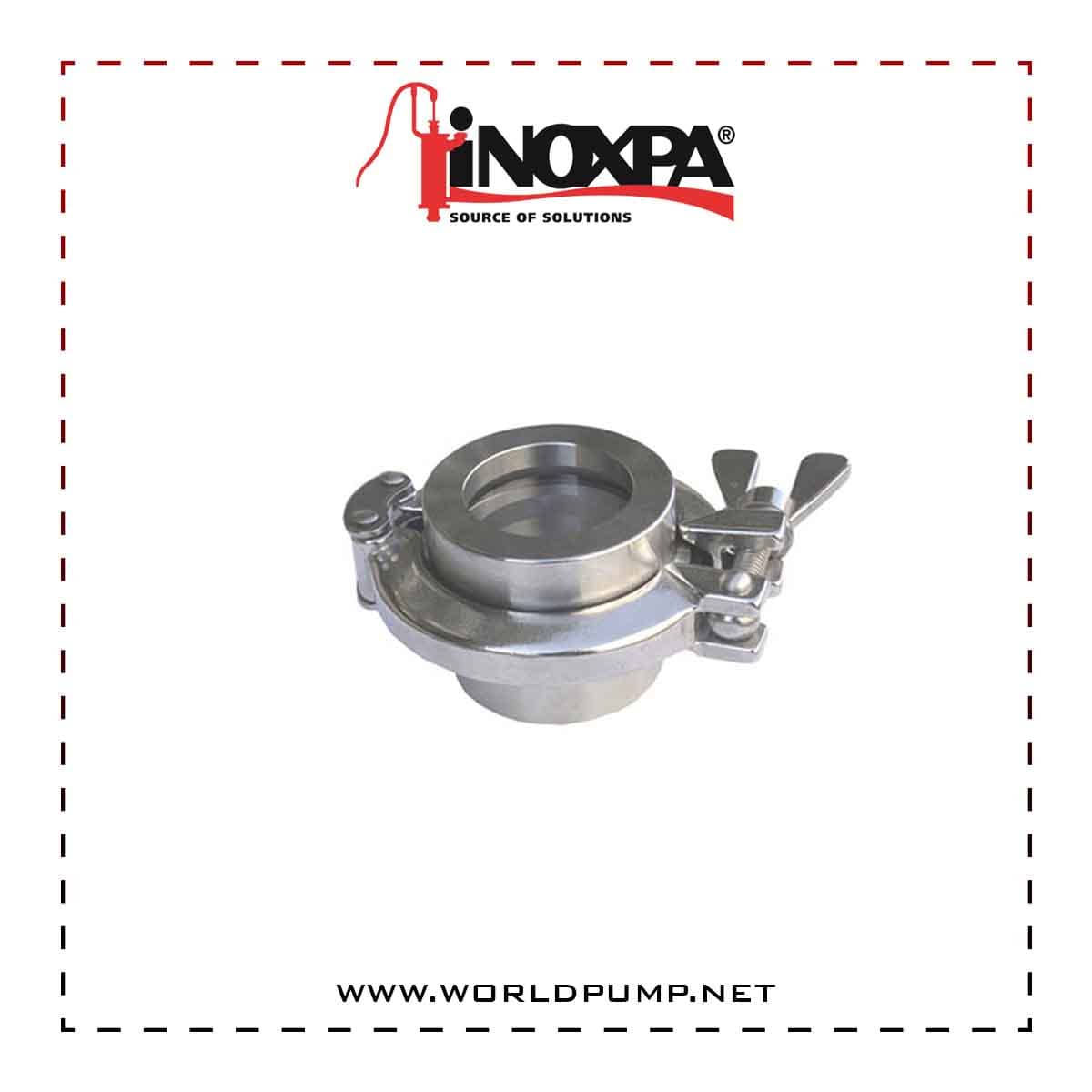 8057 Clamp Flat Sight Glass - world pump store