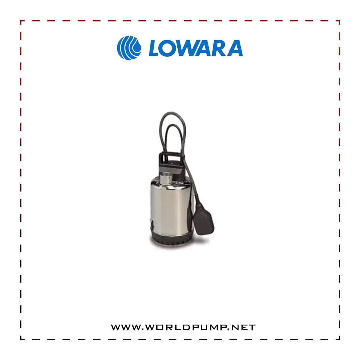 DOC Lowara Submersible Dewatering Pump - world pump store