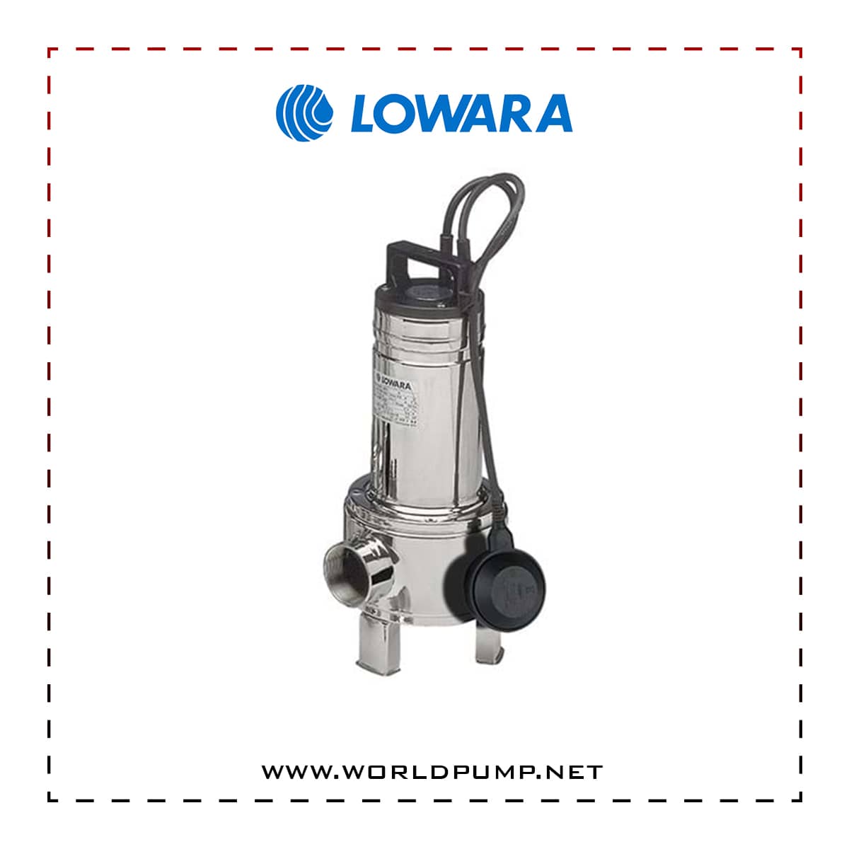 DOMO Lowara submersible wastewater pump - world pump store