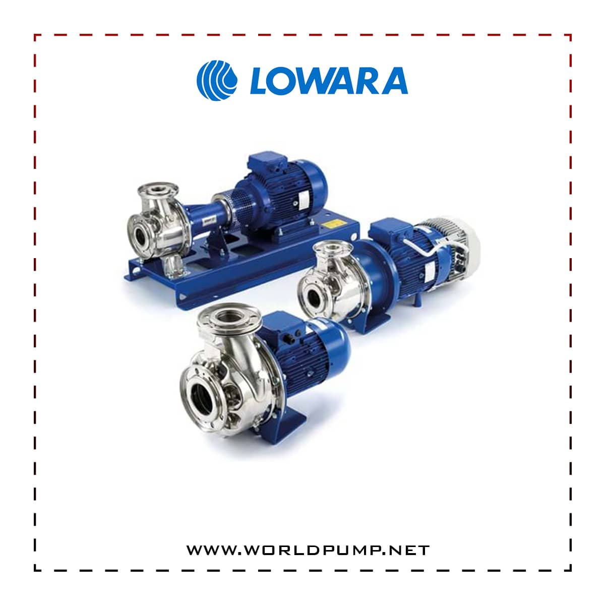 e-SH series Lowara single impeller centrifugal pump - world pump store