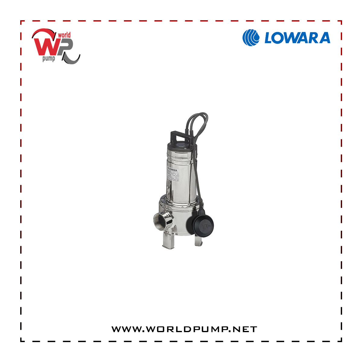 DOMO Lowara Submersible Wastewater Pump - world pump store