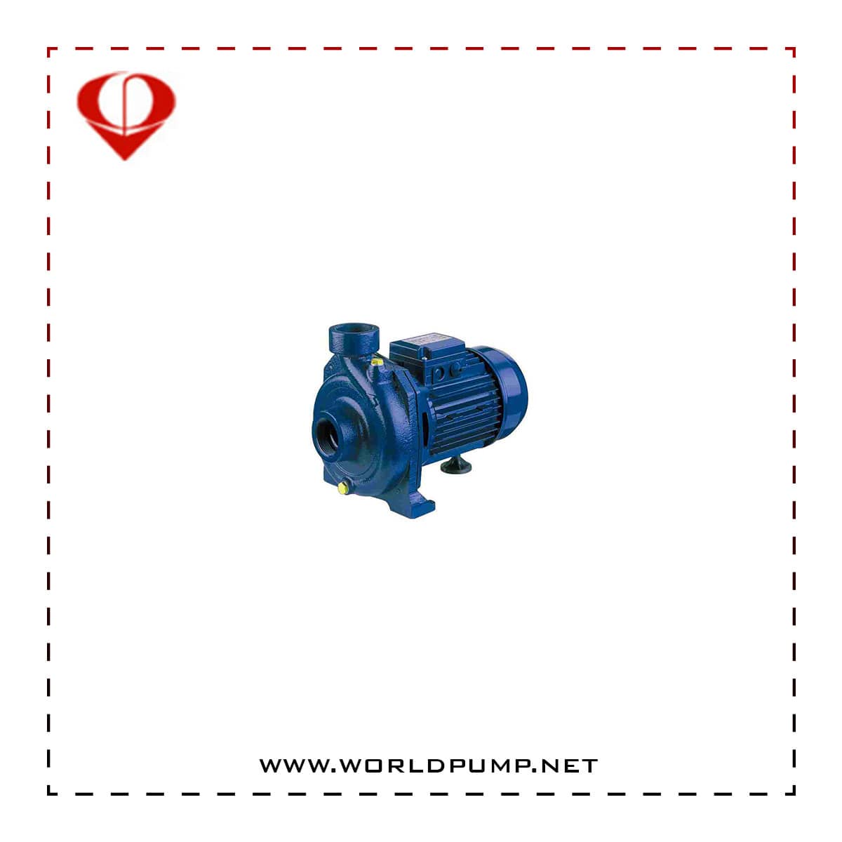 Single impeller cast iron centrifugal electric pump CMC-CMR - world pump store