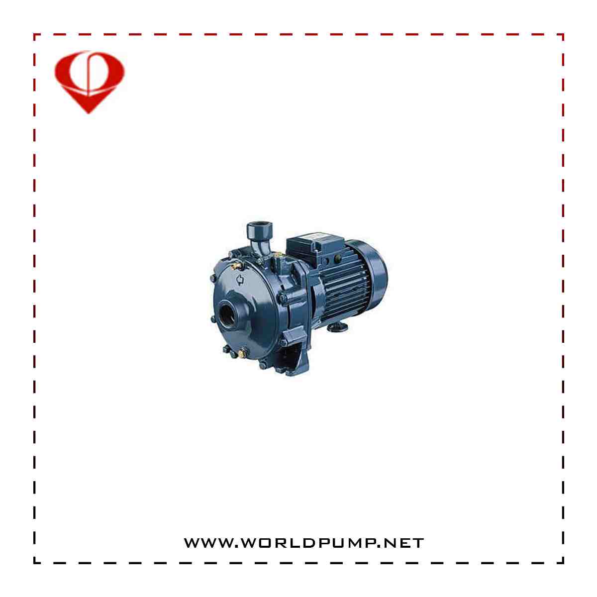 Cast iron CDA double impeller centrifugal pump - world pump store