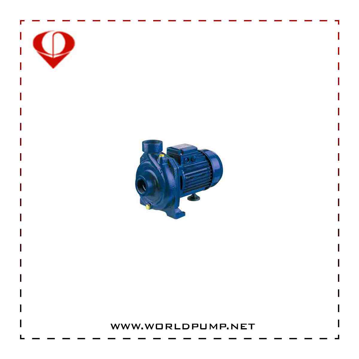 Single impeller cast iron centrifugal electric pump CMC-CMR - world pump store