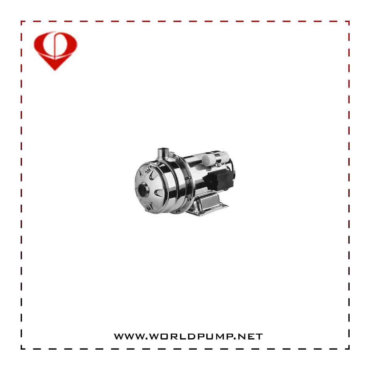 Double impeller steel centrifugal electric pump - world pump store