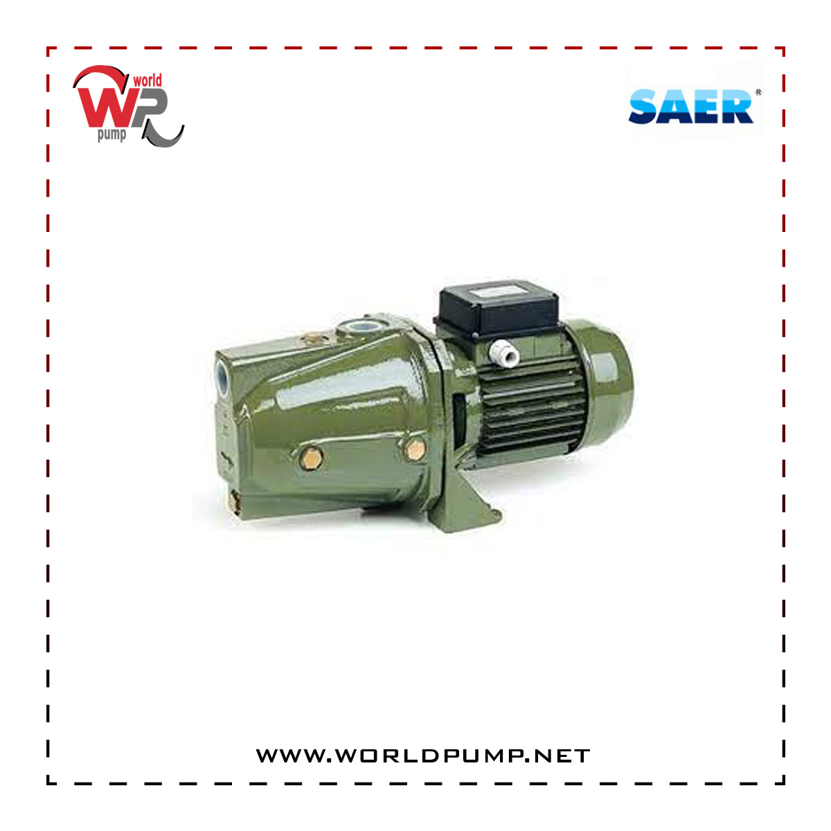 M50,60,70,80,300,400 Jet self-priming electric SAER pump - world pump store
