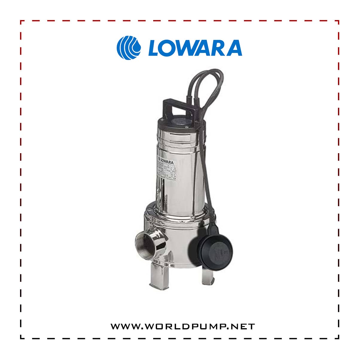 DOMO Lowara Submersible Wastewater Pump - world pump store