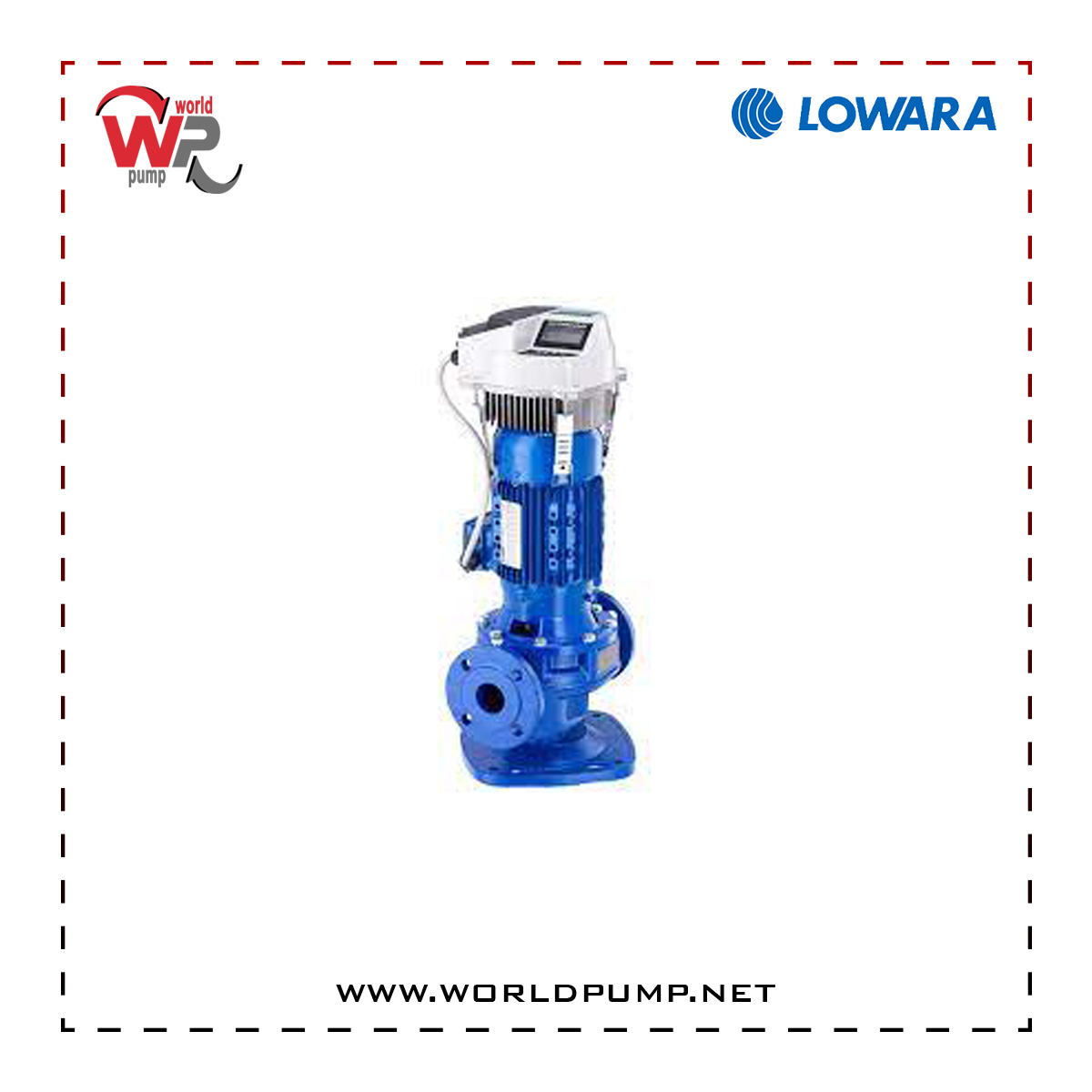 e-LNE Lowara In-line pump - world pump store